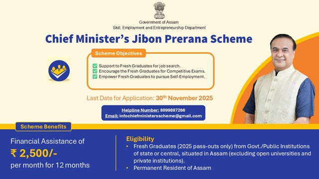 Chief Minister's Jibon Prerana Scheme | Vikaspedia - Schemes